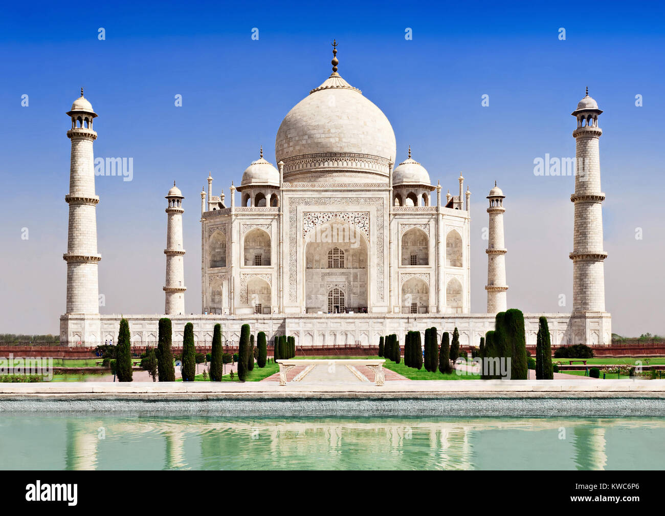 Taj Mahal, Agra, Uttar Pradesh, India Stock Photo - Alamy