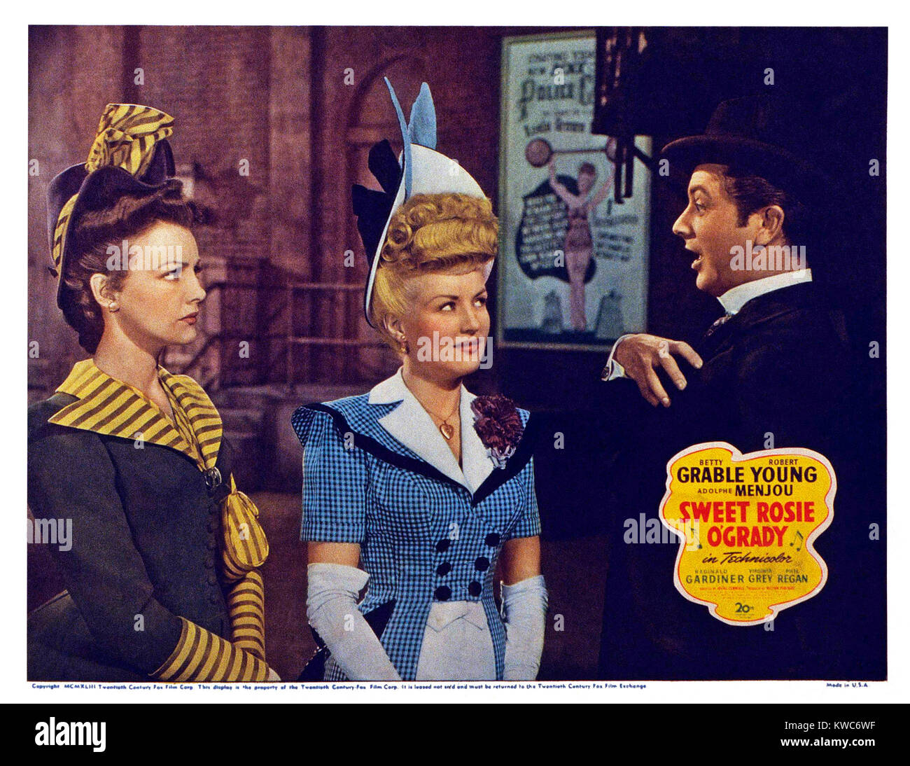 Betty grable 1943 hi-res stock photography and images - Alamy