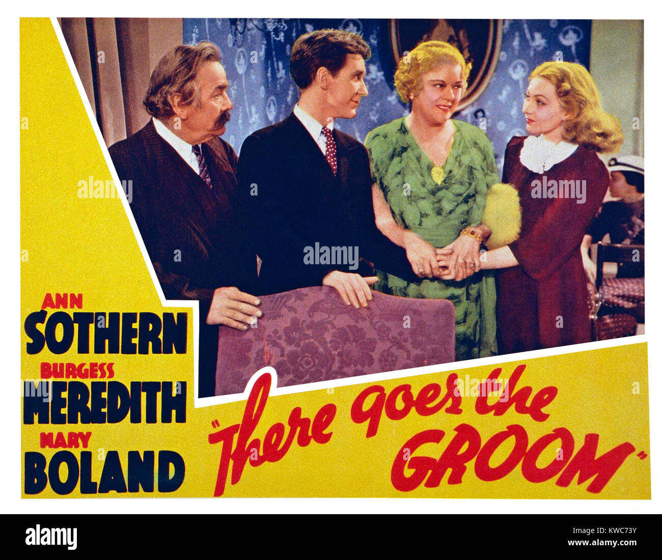 THERE GOES THE GROOM, US lobbycard, from left: Roger Imhoff, Burgess ...