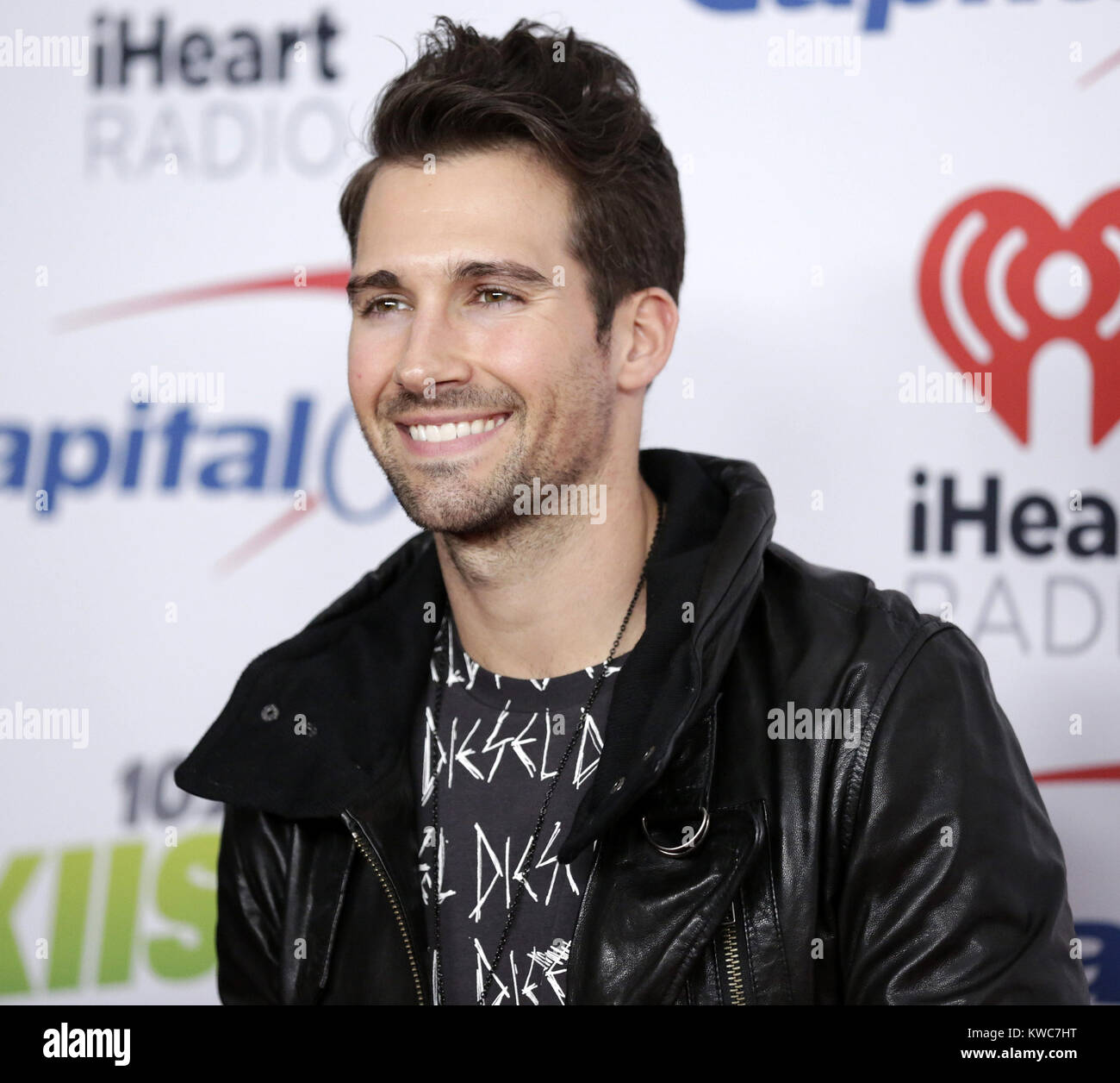 KIIS FM's The Jingle Ball 2017 - Arrivals Featuring: James Maslow Where ...