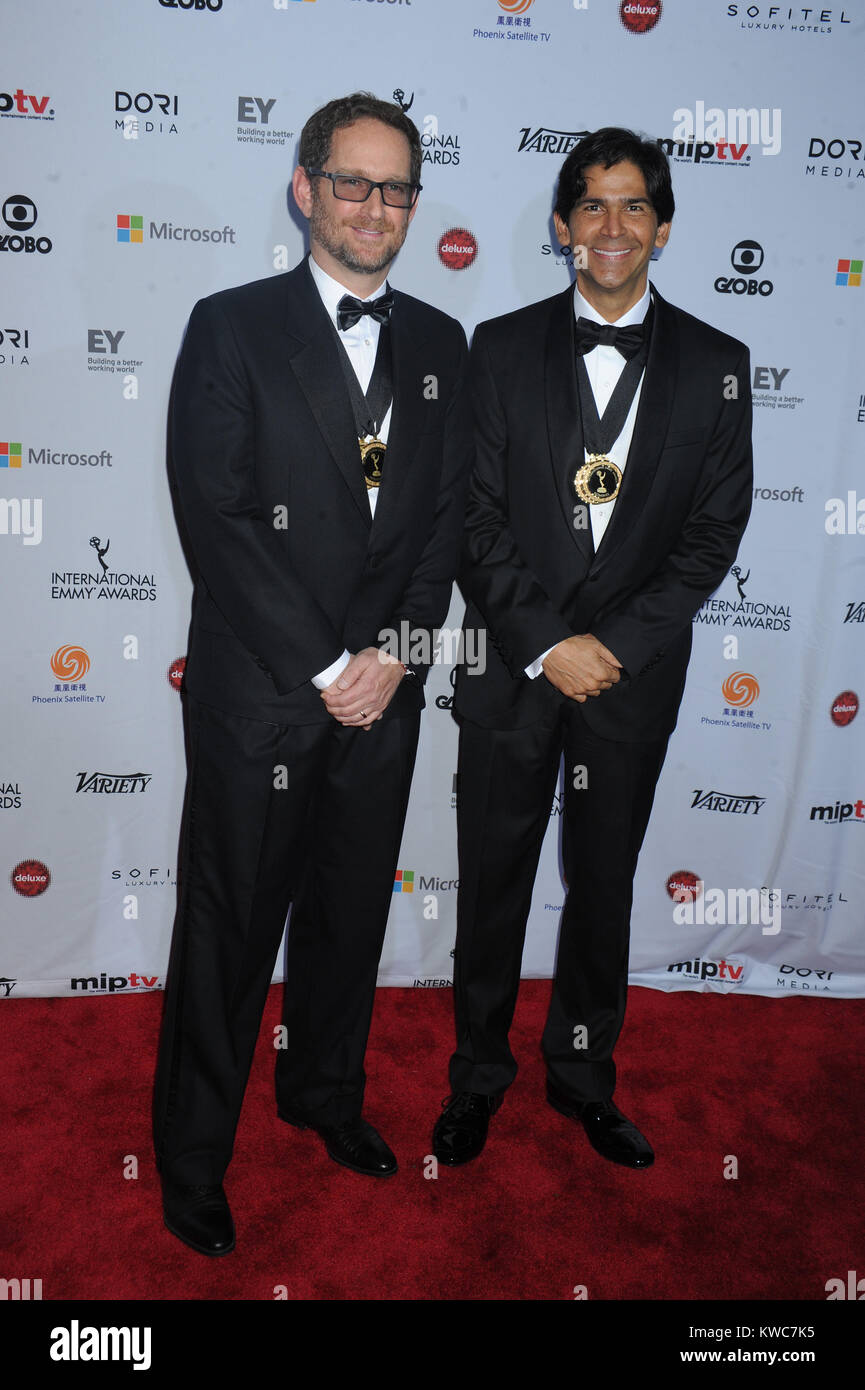 NEW YORK, NY - NOVEMBER 24: Joshua Mintz, Marcos Santana attends the ...