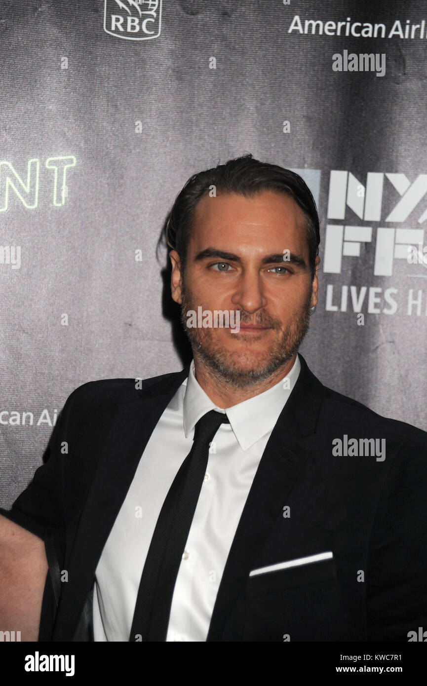 NEW YORK, NY - OCTOBER 04: Joaquin Phoenix attends the 'Inherent Vice ...