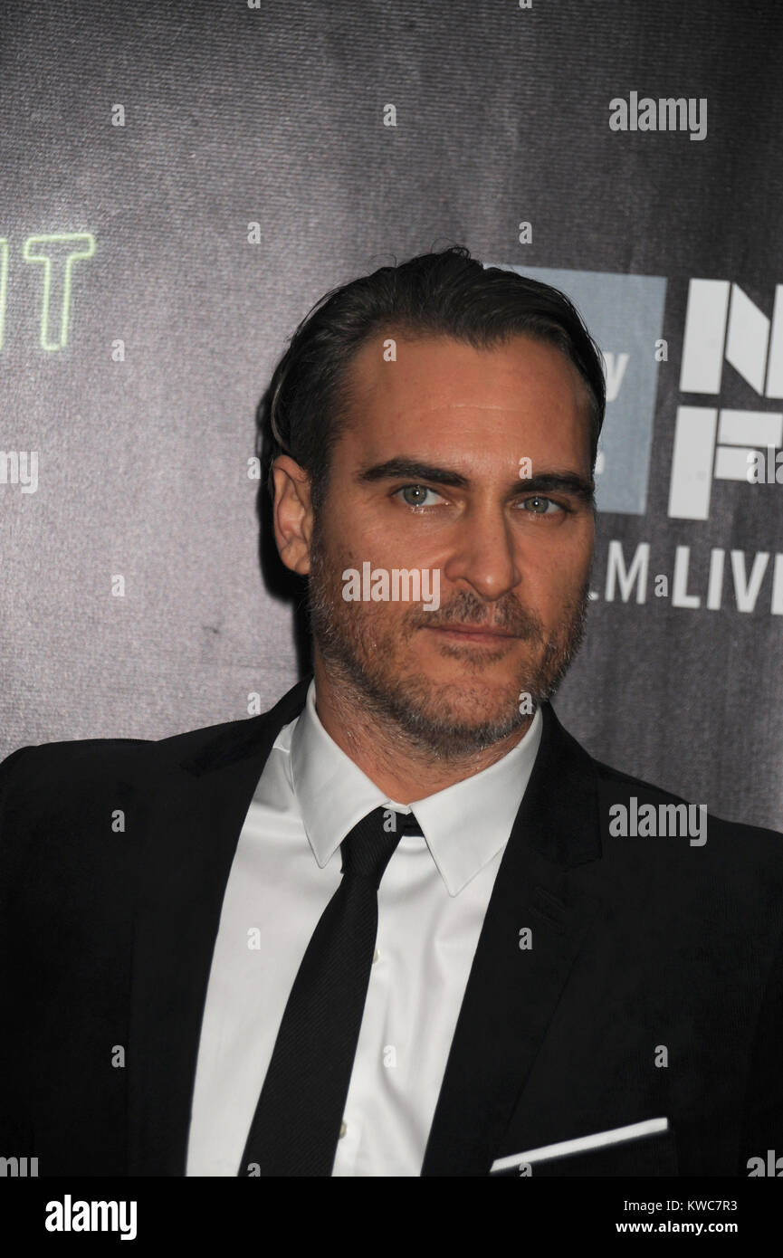 NEW YORK, NY - OCTOBER 04: Joaquin Phoenix attends the 'Inherent Vice ...