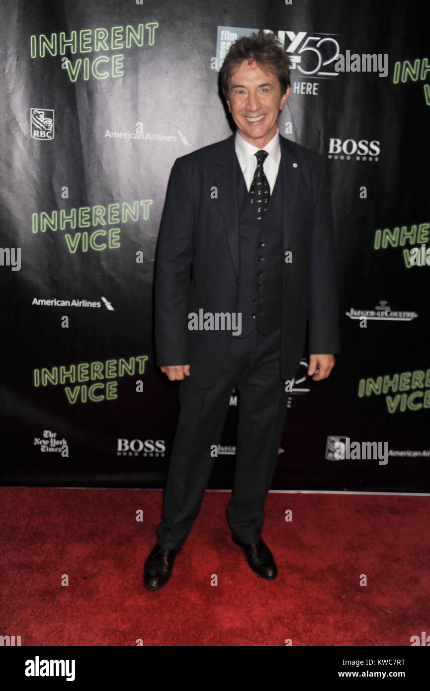 NEW YORK, NY - OCTOBER 04: Martin Short attends the 'Inherent Vice ...