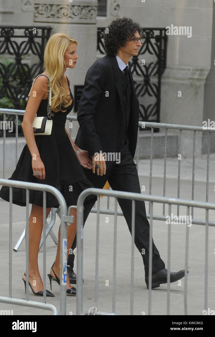 NEW YORK, NY - SEPTEMBER 07: Beth Ostrosky Stern, Howard Stern attend ...