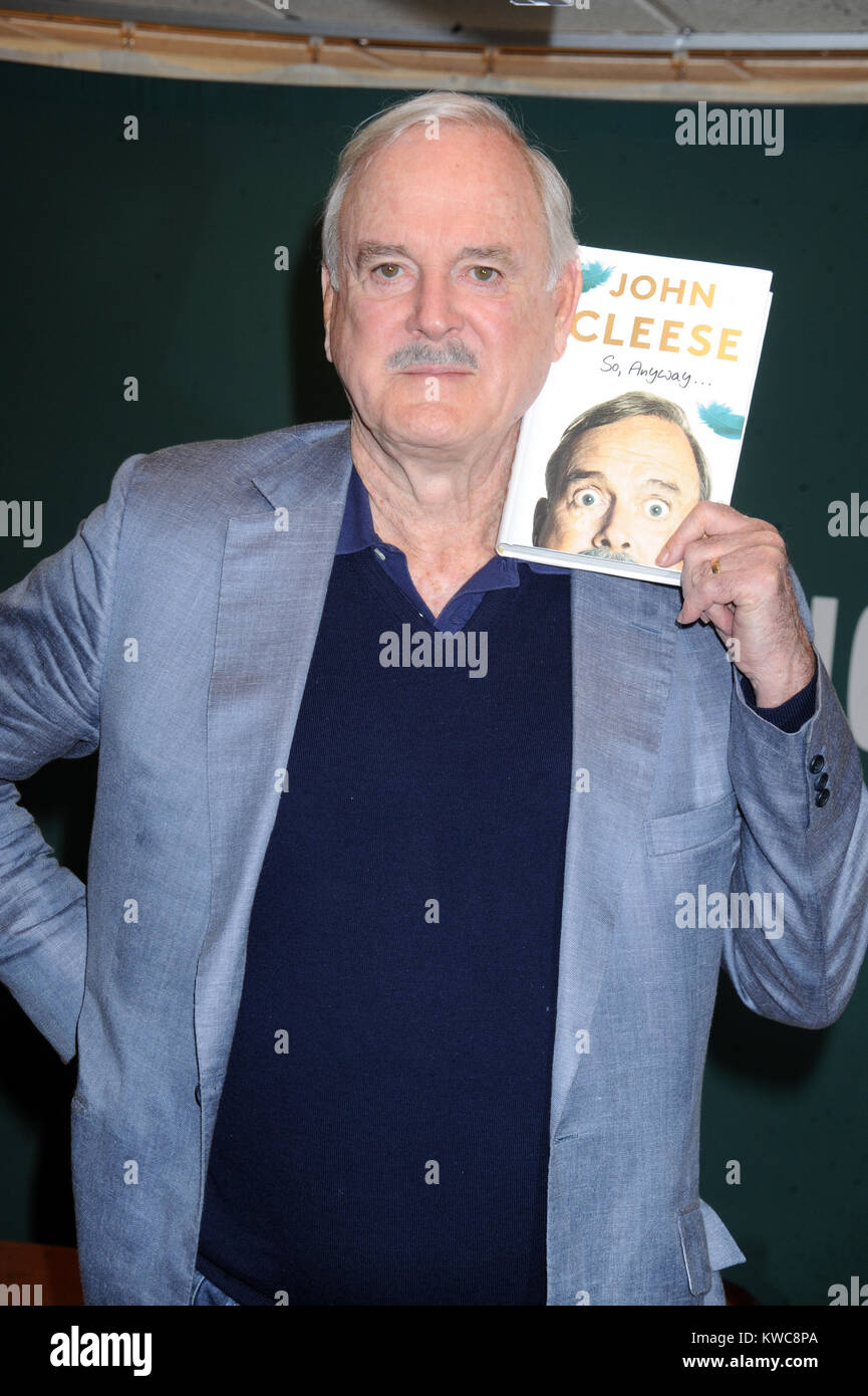 NEW YORK, NY - NOVEMBER 04: Actor/comedian John Cleese signs copies of ...