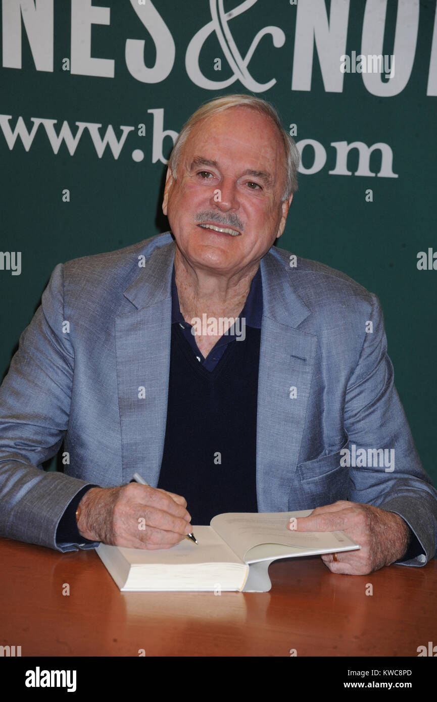 NEW YORK, NY - NOVEMBER 04: Actor/comedian John Cleese signs copies of ...