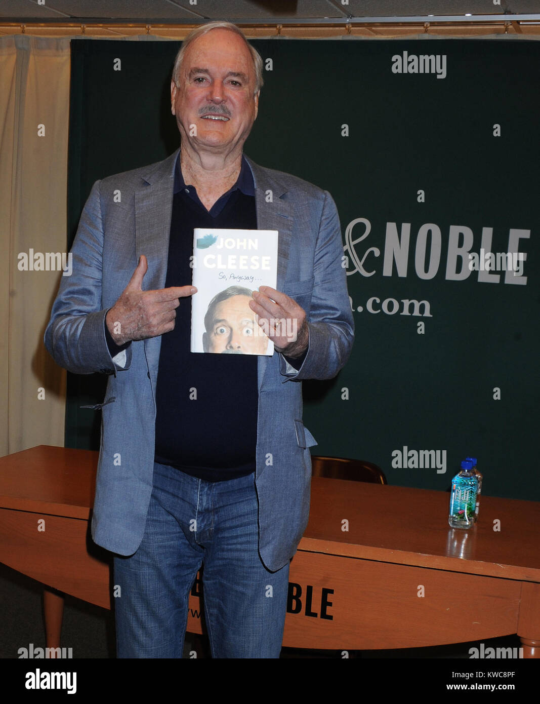 NEW YORK, NY - NOVEMBER 04: Actor/comedian John Cleese signs copies of ...