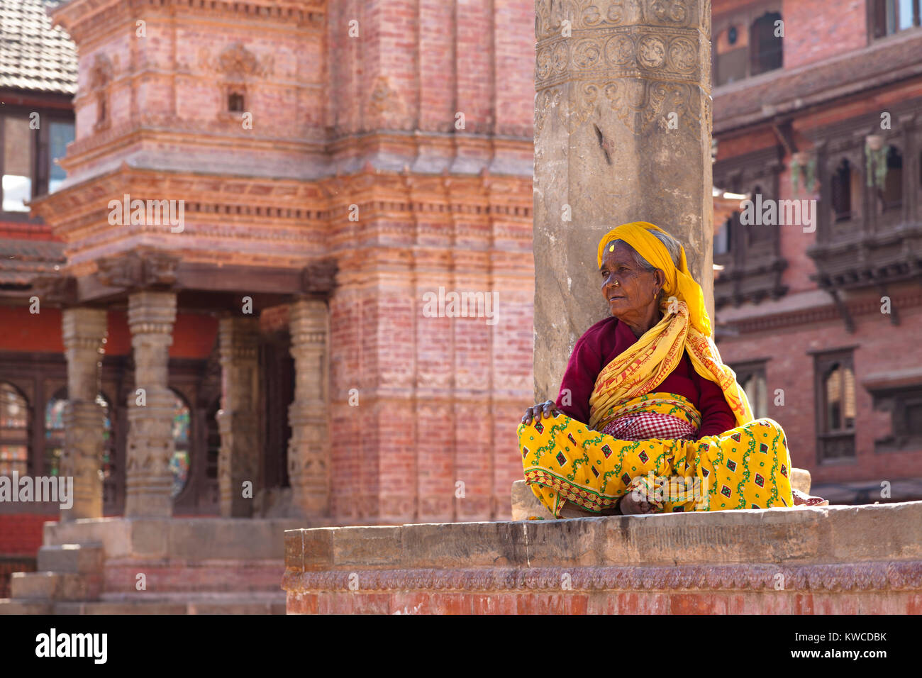 People practicing Buddhism in Nepal Stock Photo - Alamy