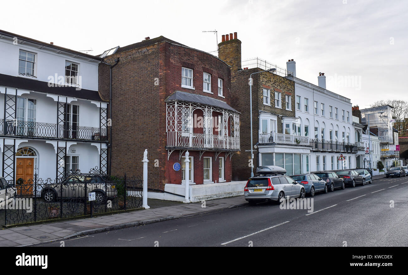 Barnes South West London UK - Value plaque for Gustav Holst the ...