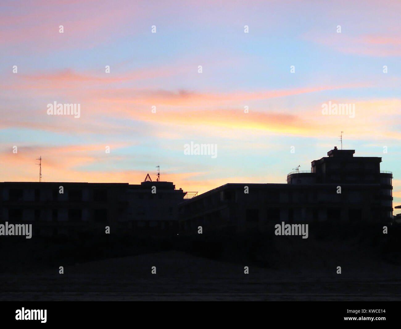 laredo at sunset Stock Photo - Alamy