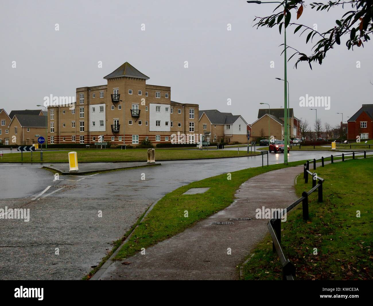 Kesgrave flats / apartments. Suffolk, UK Stock Photo - Alamy