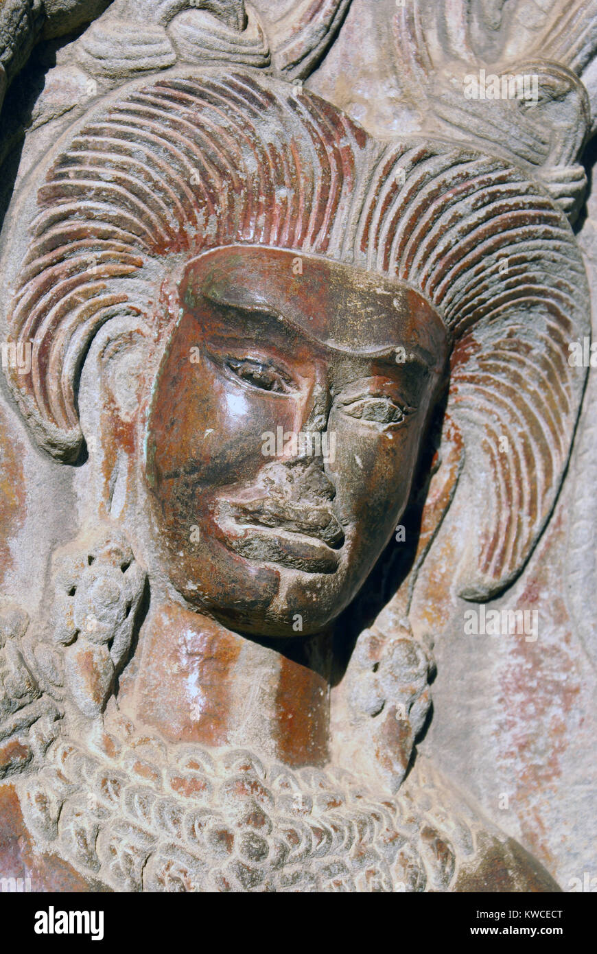 Apsara on the wall of Angkor wat, Cambodia Stock Photo - Alamy