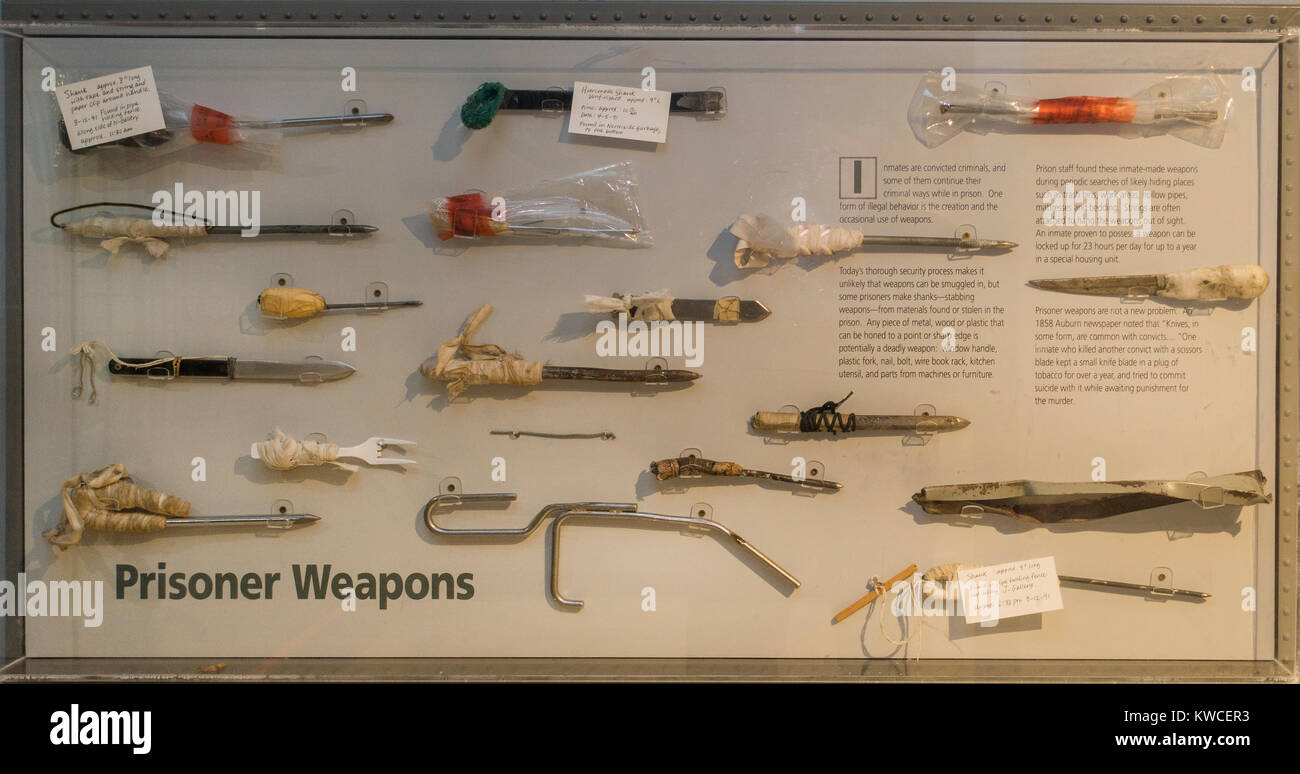 Homemade weapons prison hi-res stock photography and images - Alamy