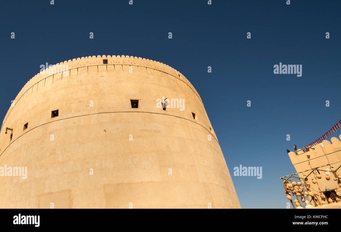 Nizwa, Oman panorama fort Arabian Peninsula. Nizwa was the capital of ...