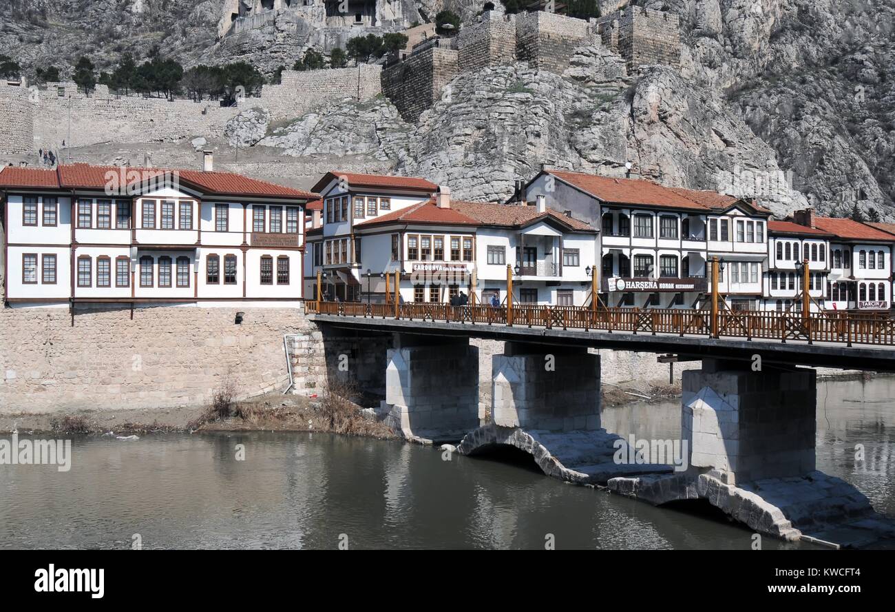 MARCH 11,2012 AMASYA TURKEY.Amasya is a city in northern Turkey ...