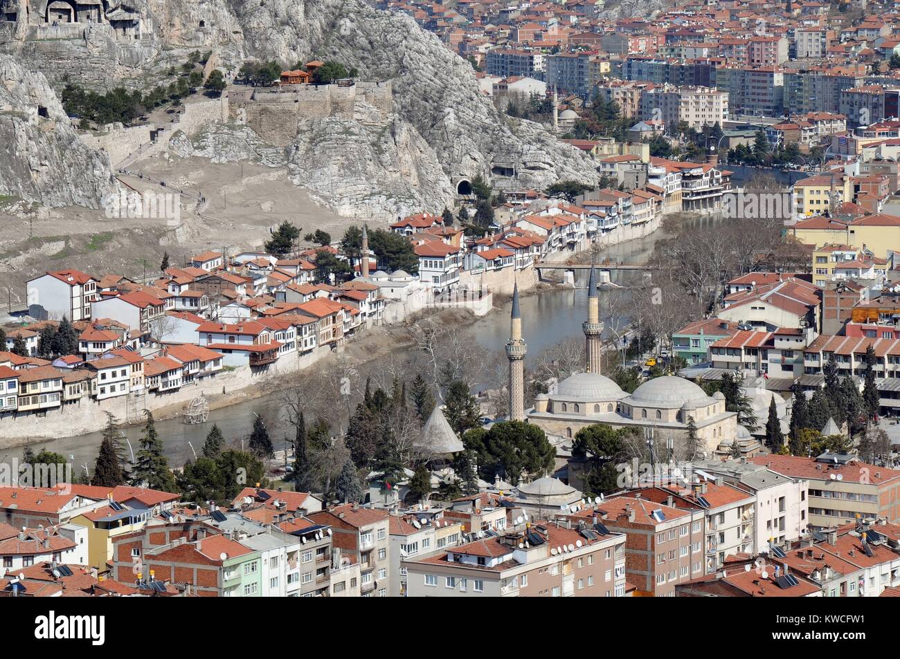 MARCH 11,2012 AMASYA TURKEY.Amasya is a city in northern Turkey ...