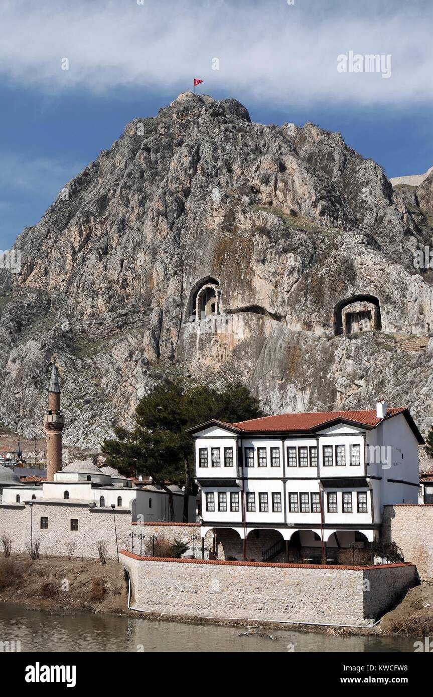 MARCH 11,2012 AMASYA TURKEY.Amasya is a city in northern Turkey ...