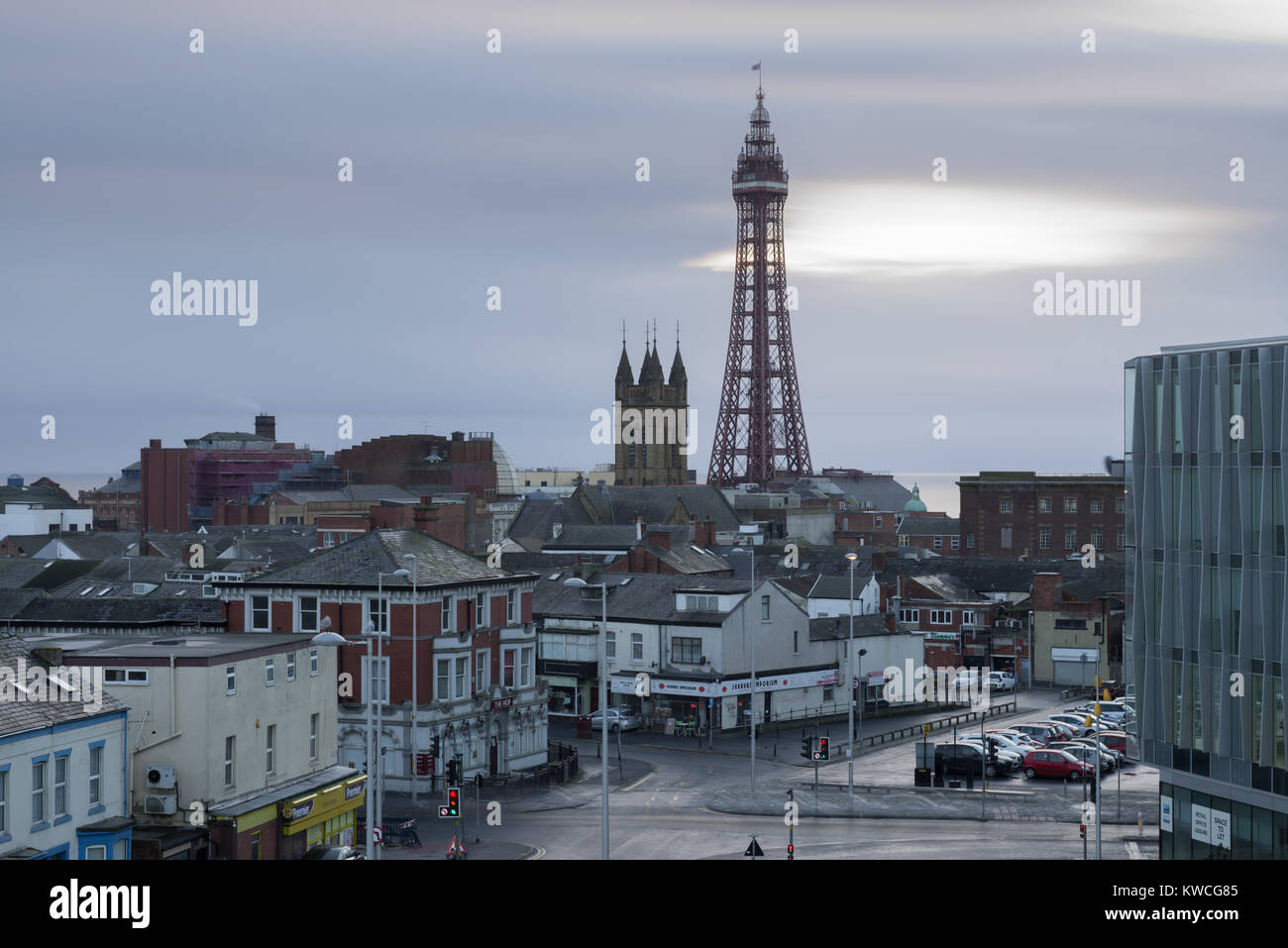 Blackpool town centre hi-res stock photography and images - Alamy
