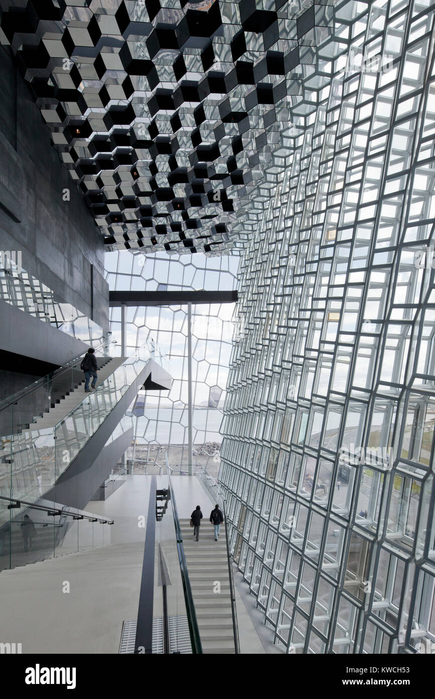 Concert Hall "Harpa" in Reykjavik, Iceland Stock Photo - Alamy