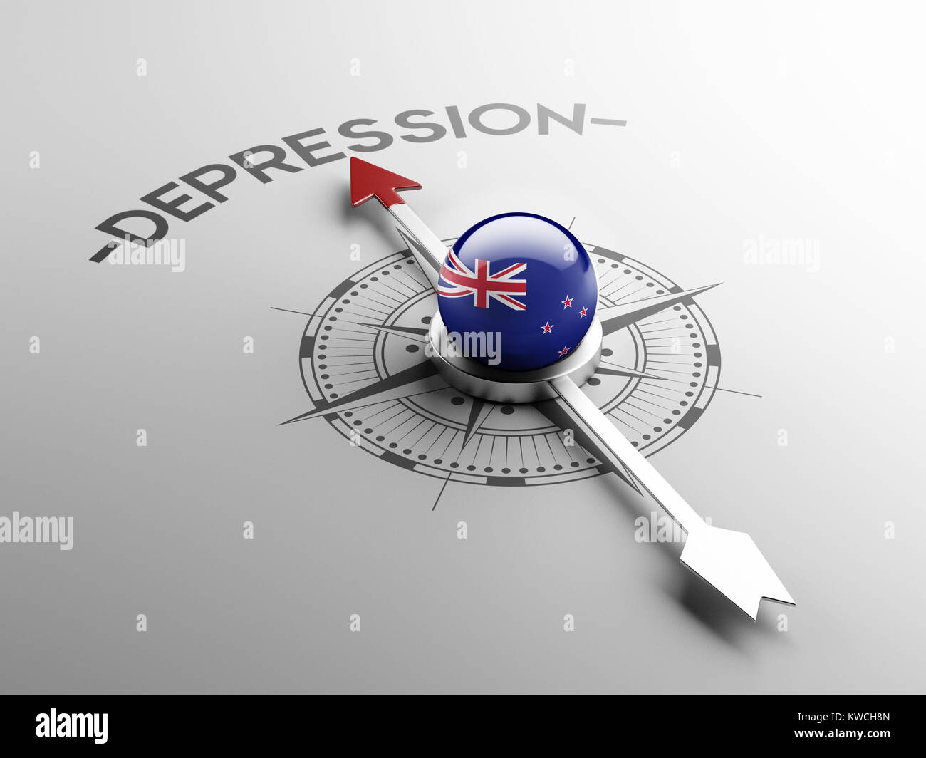 New Zealand High Resolution Depression Concept Stock Photo - Alamy