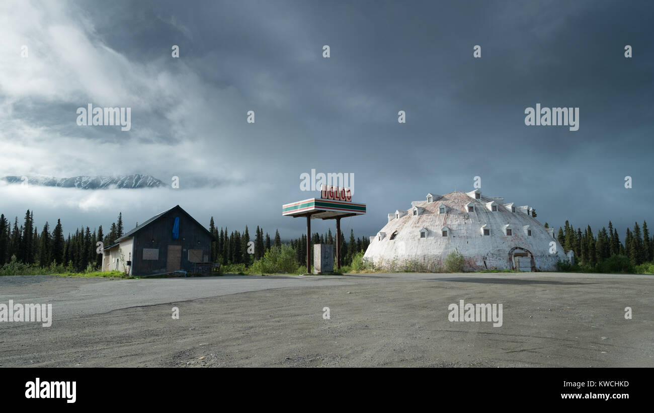 Abandoned Igloo Hotel