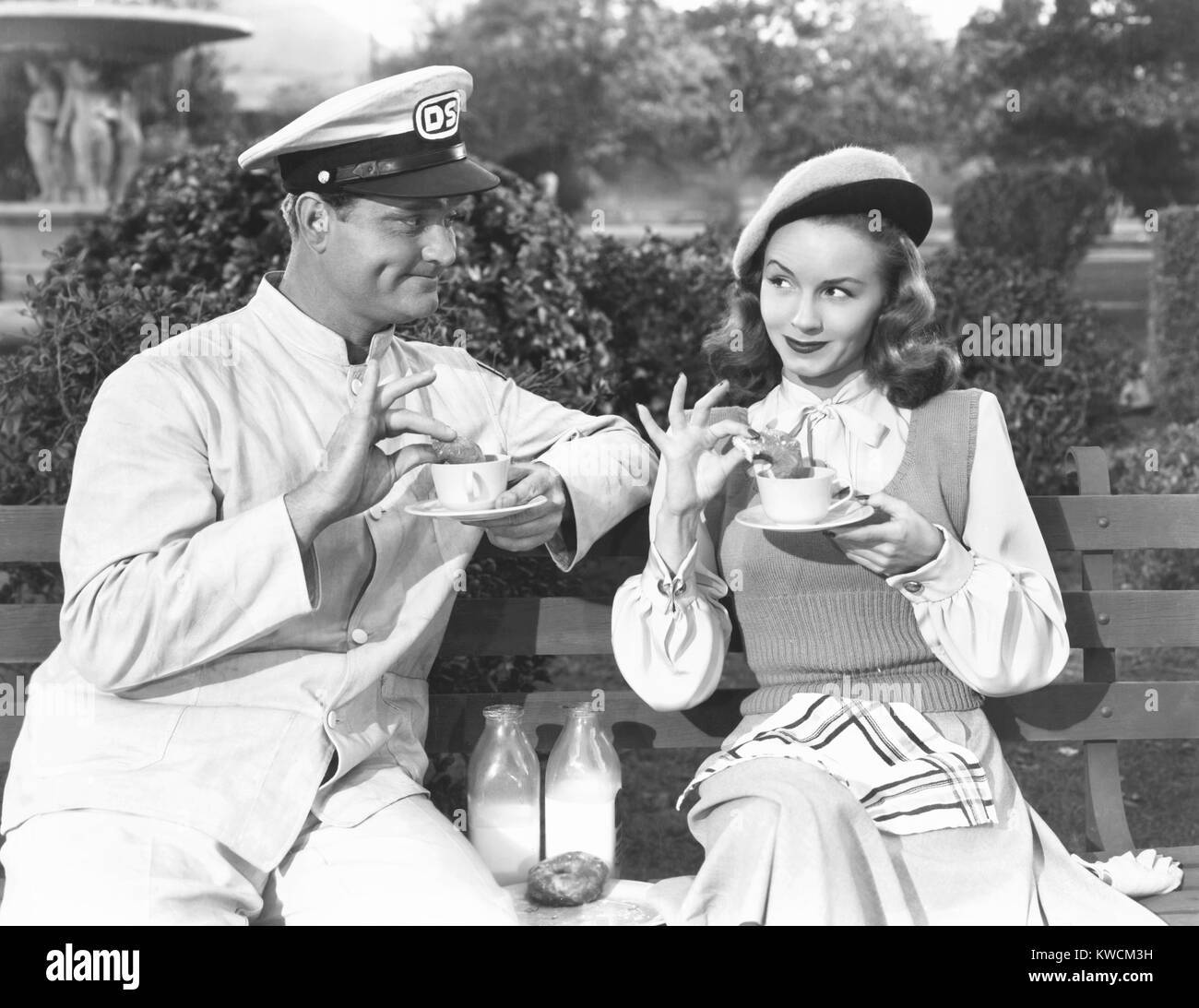 THE FULLER BRUSH MAN, from left: Red Skelton, Janet Blair, 1948 Stock ...