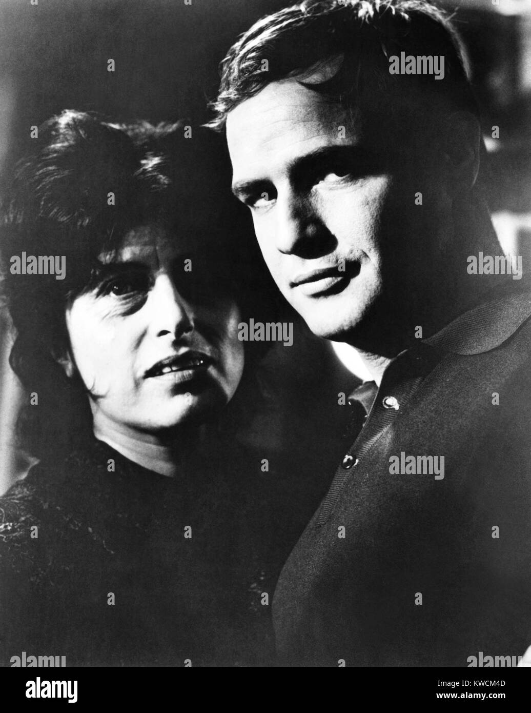 THE FUGITIVE KIND, from left: Anna Magnani, Marlon Brando, 1960 Stock ...