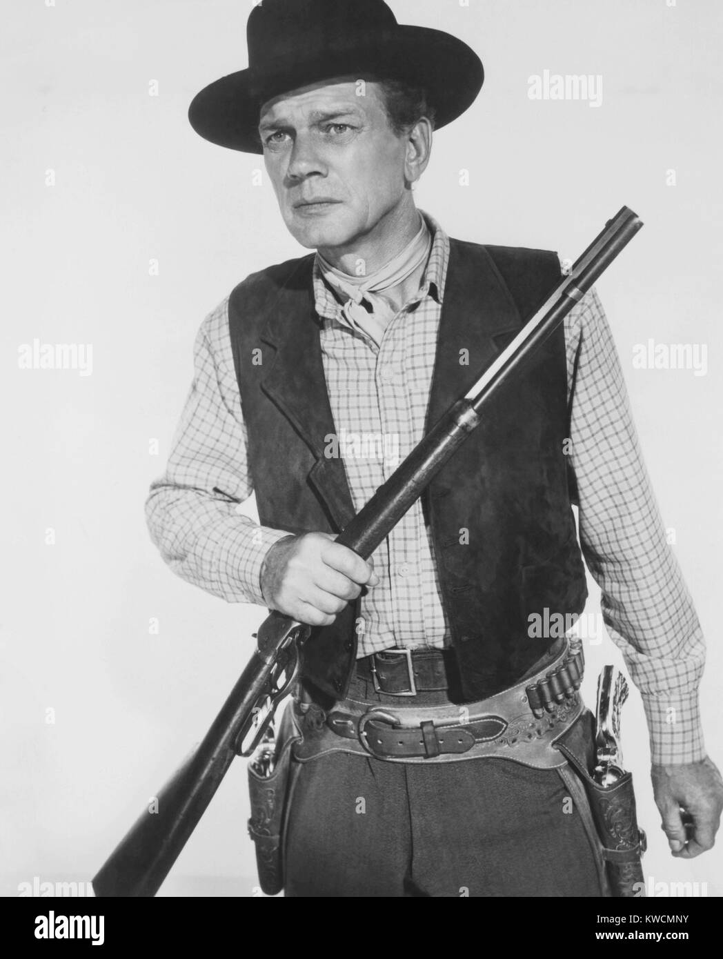 THE HALLIDAY BRAND, Joseph Cotten, 1957 Stock Photo - Alamy
