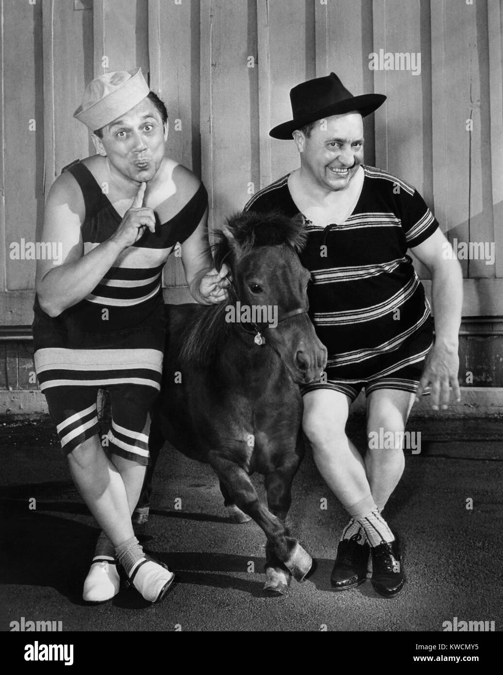 HELLZAPOPPIN', from left: Ole Olsen, Chic Johnson, 1941 Stock Photo - Alamy