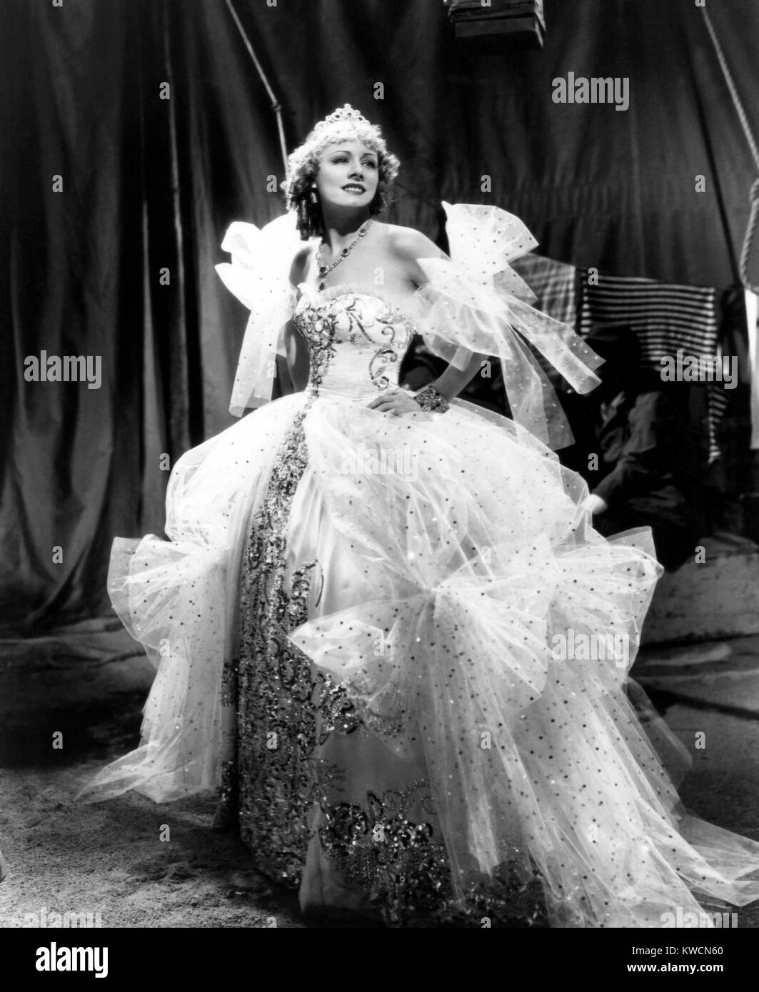 HIGH, WIDE AND HANDSOME, Irene Dunne, in a costume by Travis Banton ...