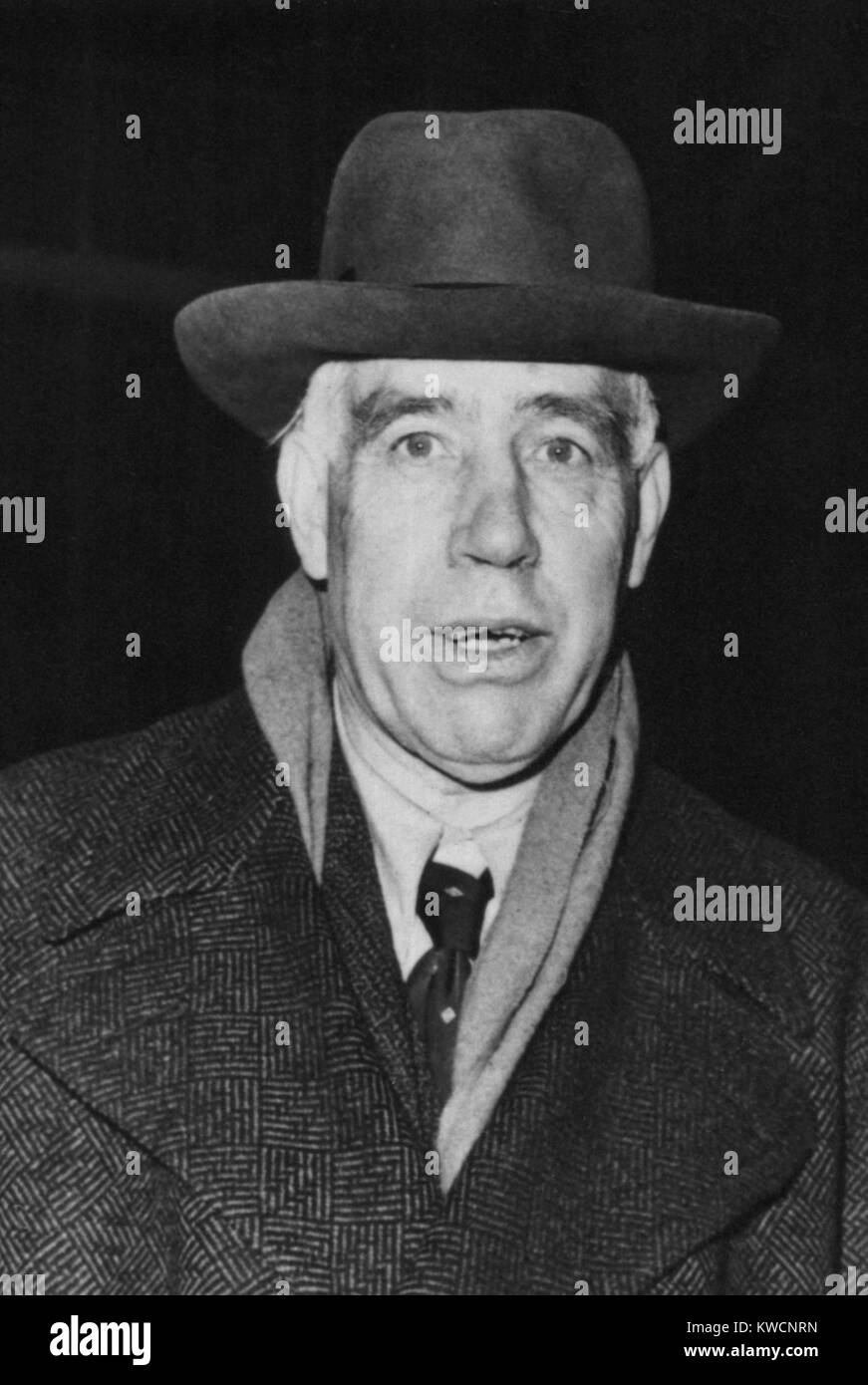 Niels Bohr, Danish nuclear physicist escaped Nazis in 1943. He then ...