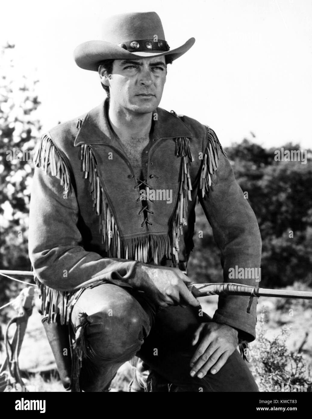 THE YELLOW TOMAHAWK, Rory Calhoun, 1954 Stock Photo - Alamy