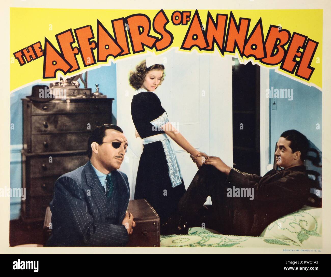 THE AFFAIRS OF ANNABEL, from left, Eddie Marr, Lucille Ball, Anthony ...