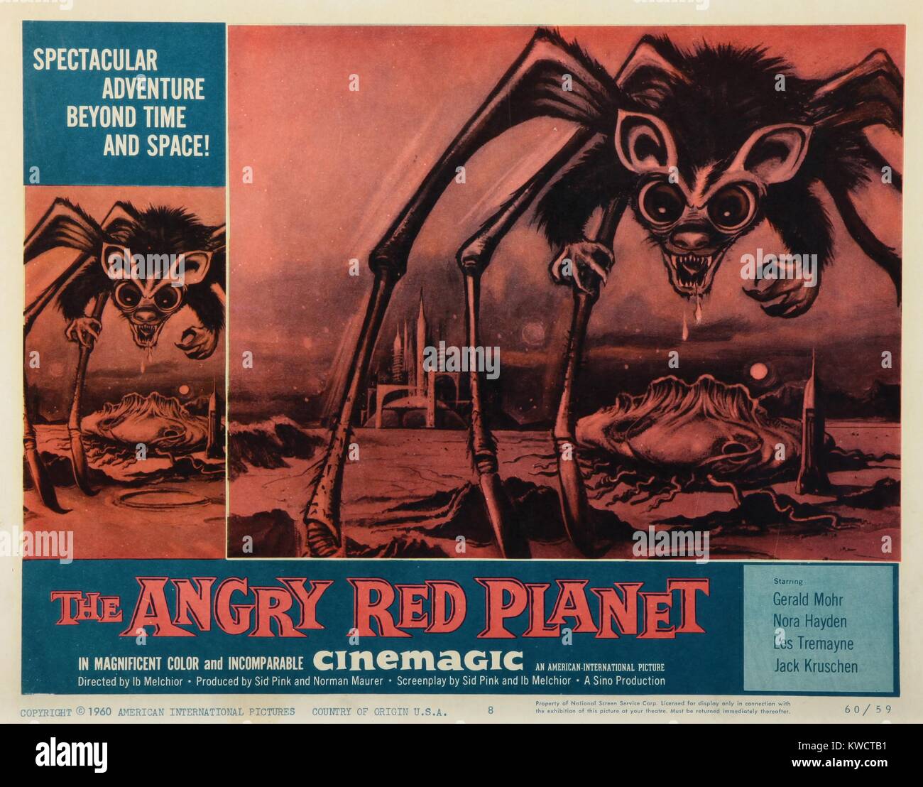 THE ANGRY RED PLANET, 1960 Stock Photo - Alamy