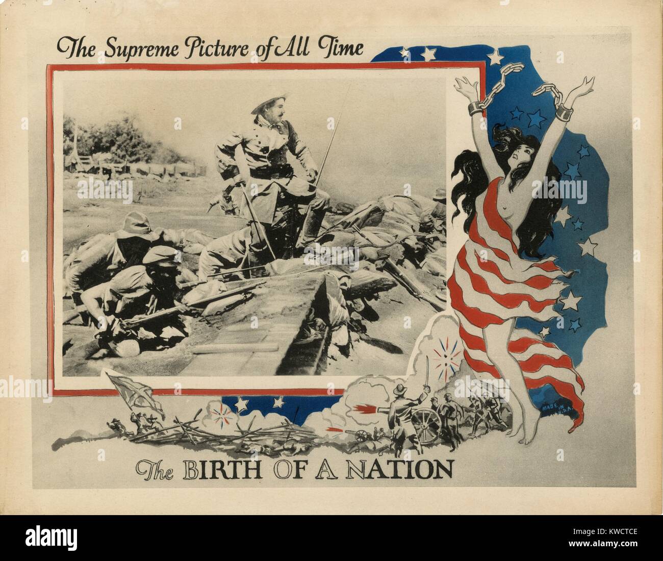 THE BIRTH OF A NATION, Henry B. Walthall, 1915 Stock Photo - Alamy