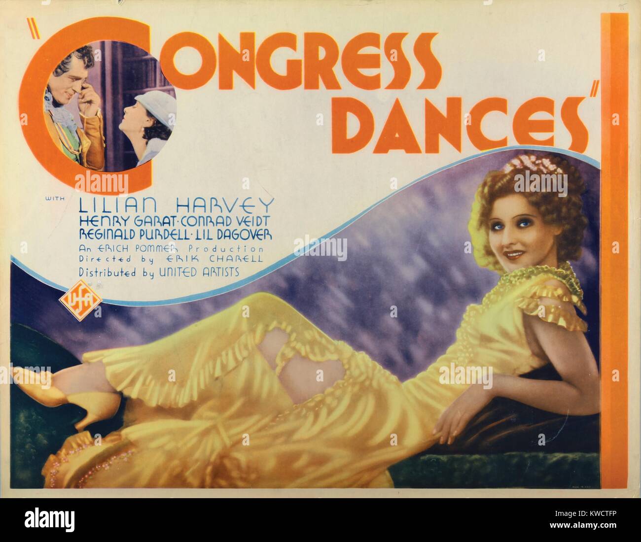 CONGRESS DANCES, (aka DER KONGRESS TANZT), Lilian Harvey, 1931 Stock ...