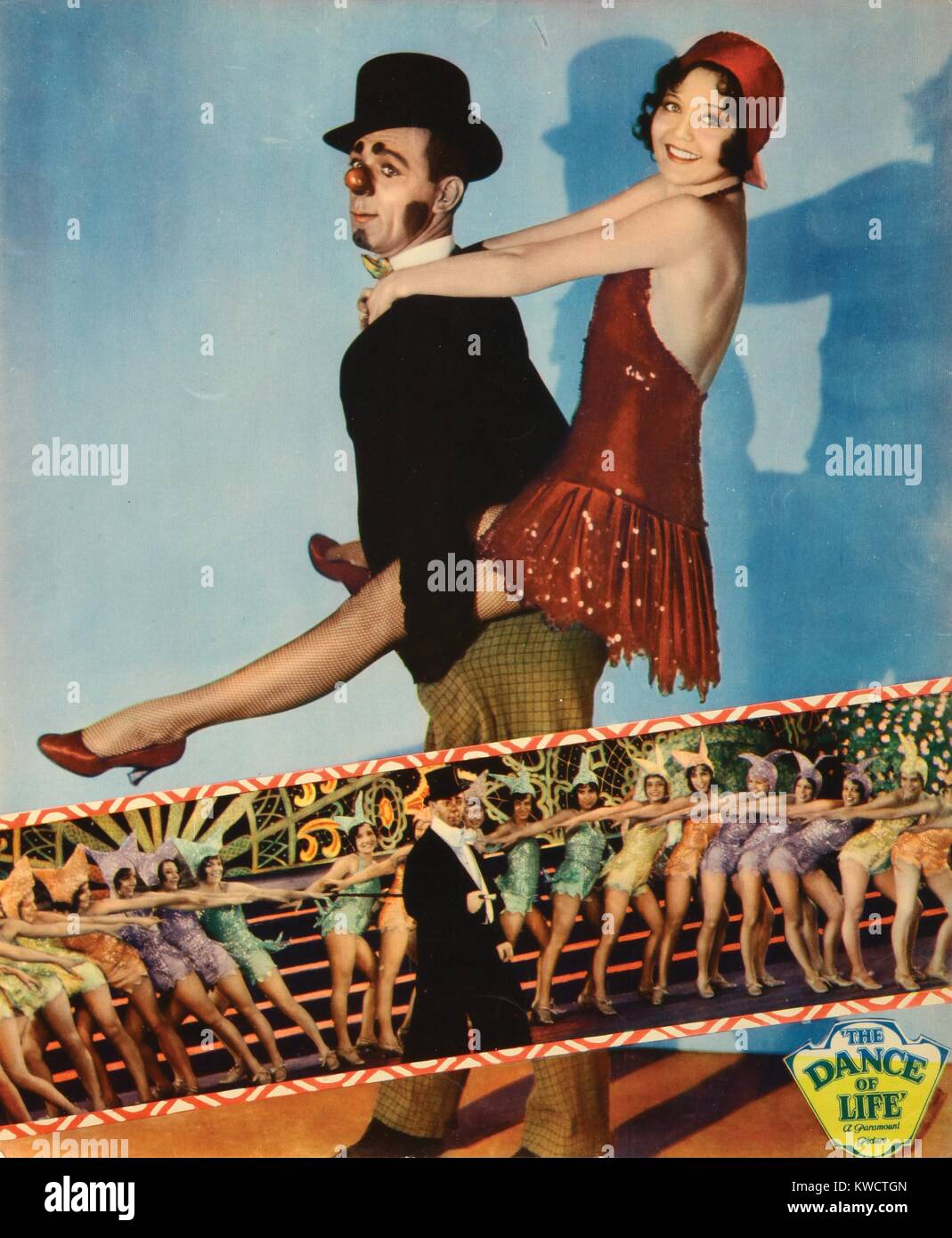 THE DANCE OF LIFE, from left: Hal Skelly, Nancy Carroll, 1929 Stock ...
