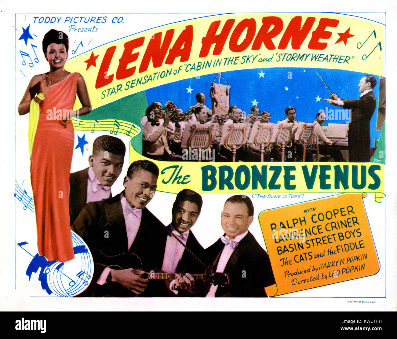 THE DUKE IS TOPS, (aka THE BRONZE VENUS), Lena Horne (far left), Ralph ...