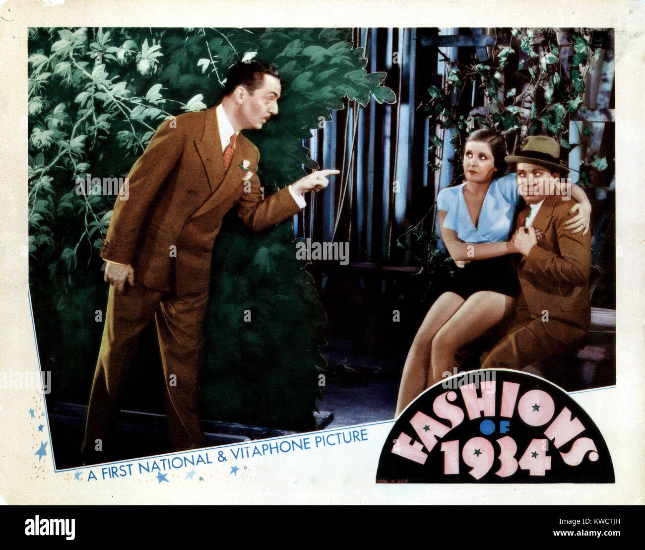 FASHIONS OF 1934, from left, William Powell, Renee Whitney, Frank ...