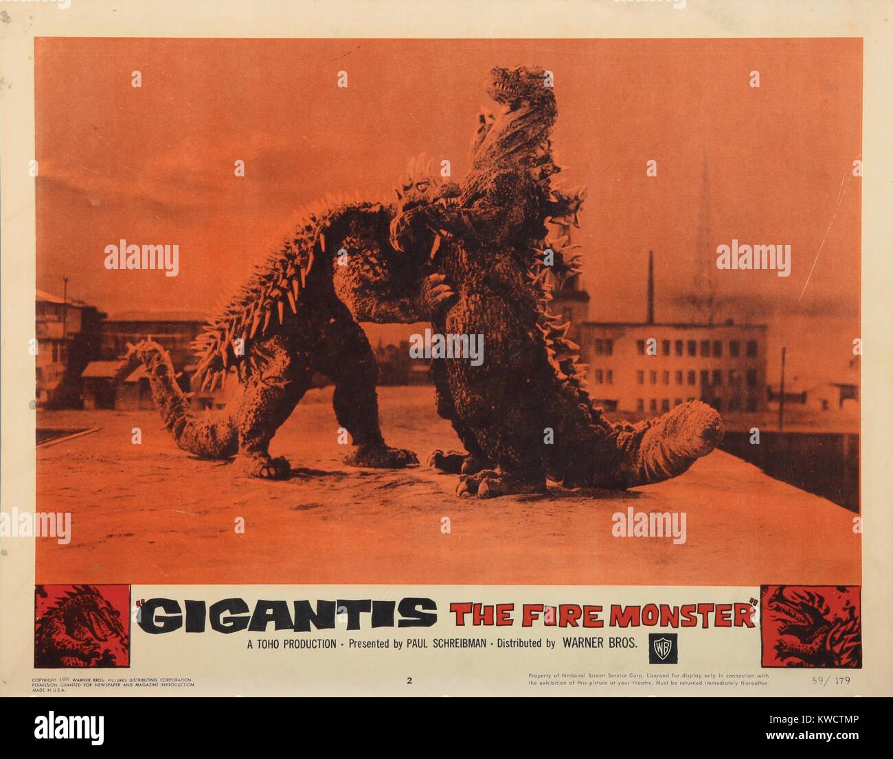 Gojira poster hi-res stock photography and images - Alamy