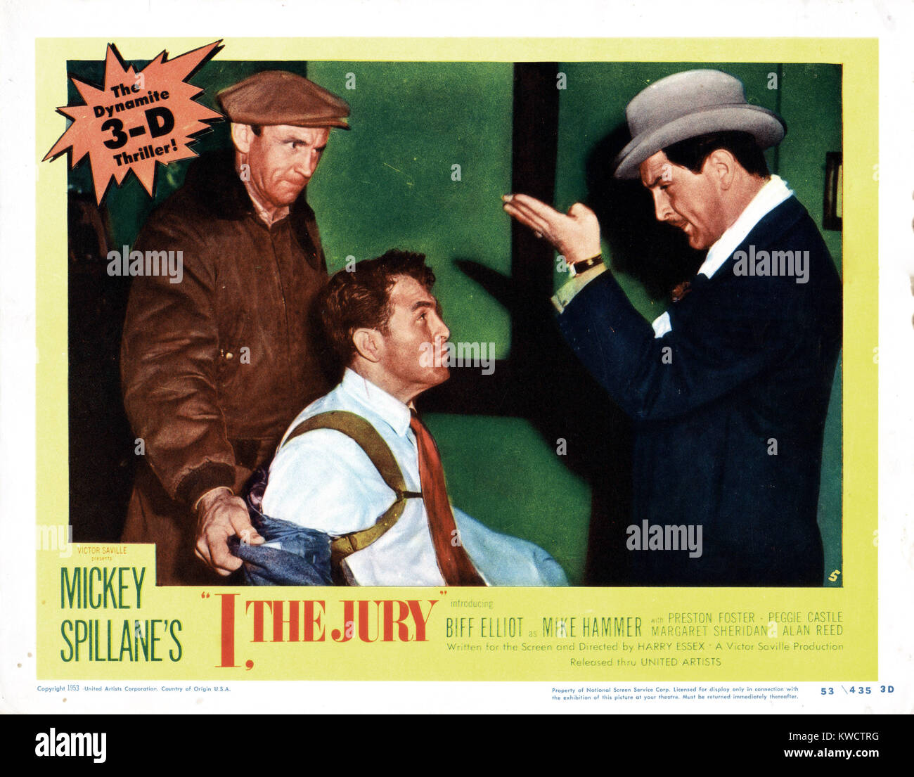 I, THE JURY, Biff Elliot, 1953 Stock Photo - Alamy