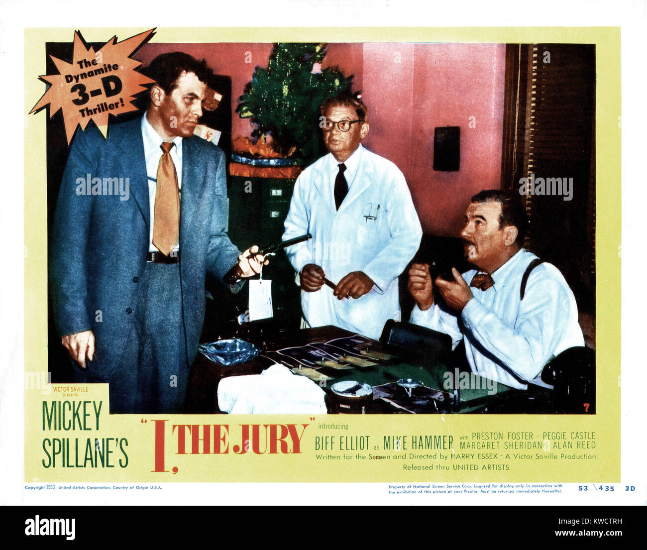 I, THE JURY, Biff Elliot, 1953 Stock Photo - Alamy