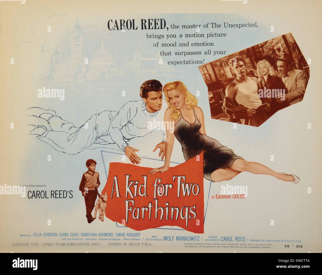 A KID FOR TWO FARTHINGS, from left: Jonathan Ashmore, Joe Robinson ...