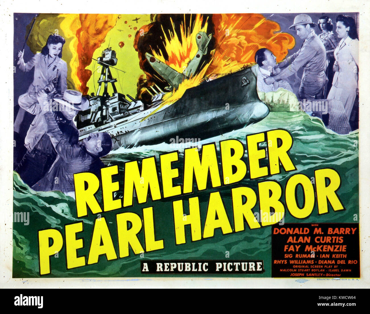 REMEMBER PEARL HARBOR, 1942 Stock Photo - Alamy