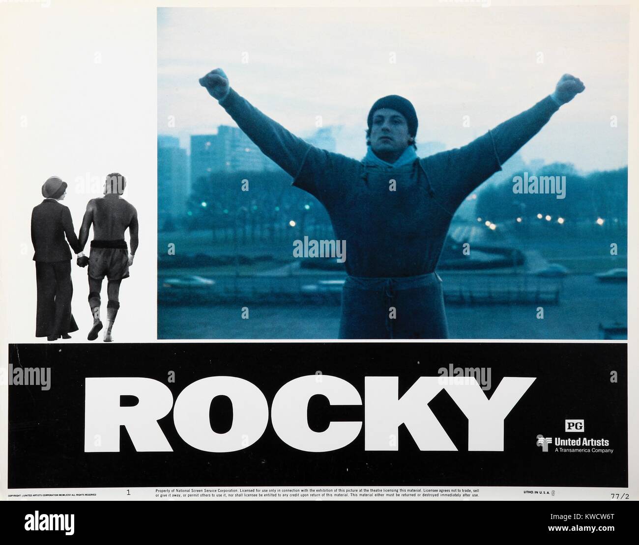 ROCKY, Sylvester Stallone, 1976 Stock Photo - Alamy