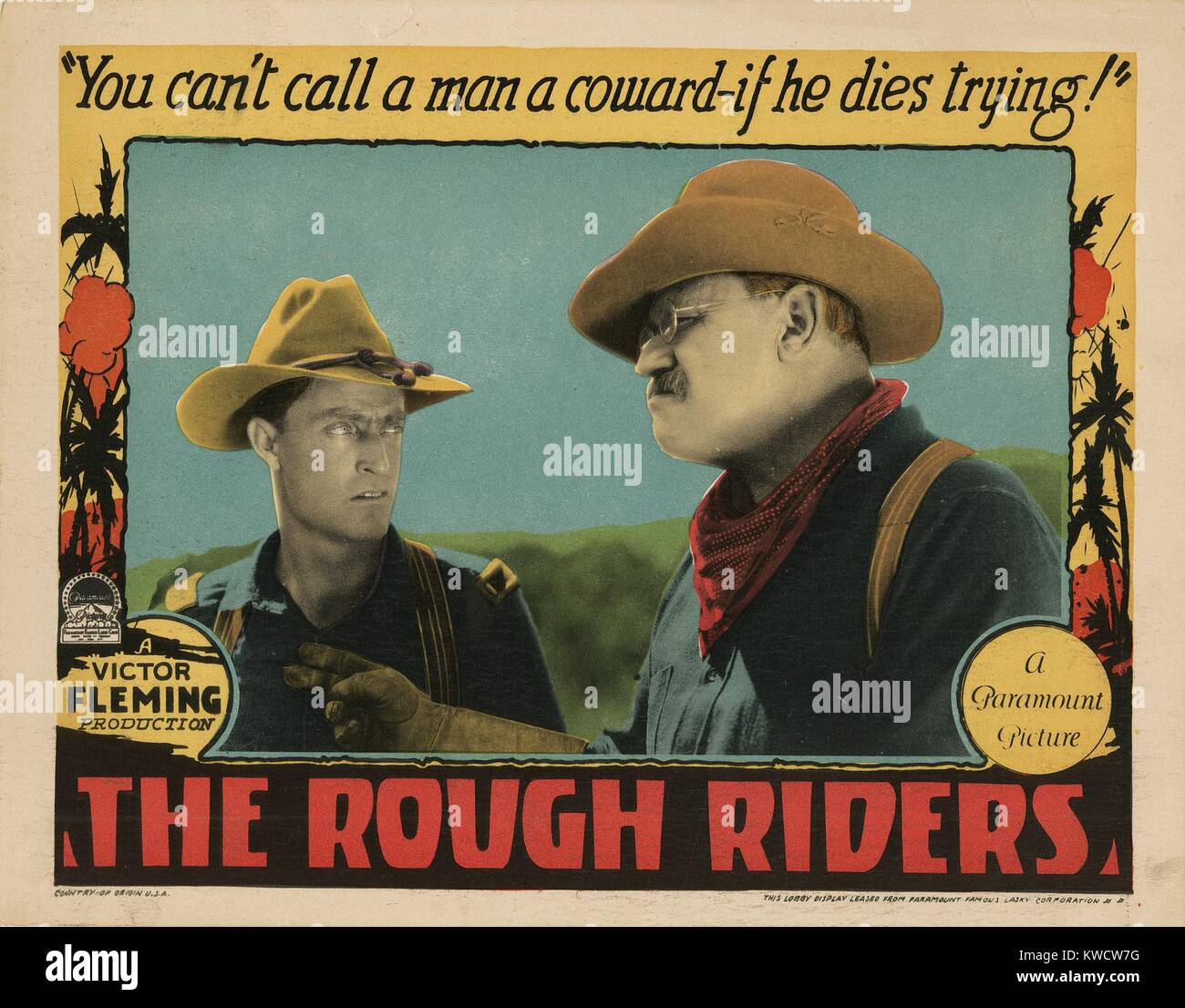 THE ROUGH RIDERS, from left: , Frank Hopper, 1927 Stock Photo - Alamy