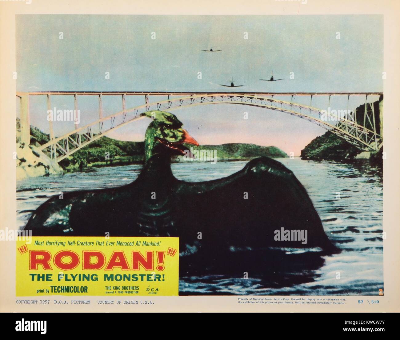 RODAN, (aka RODAN THE FLYING MONSTER, aka SORA NO DAIKAIJU RADON), 1956 ...