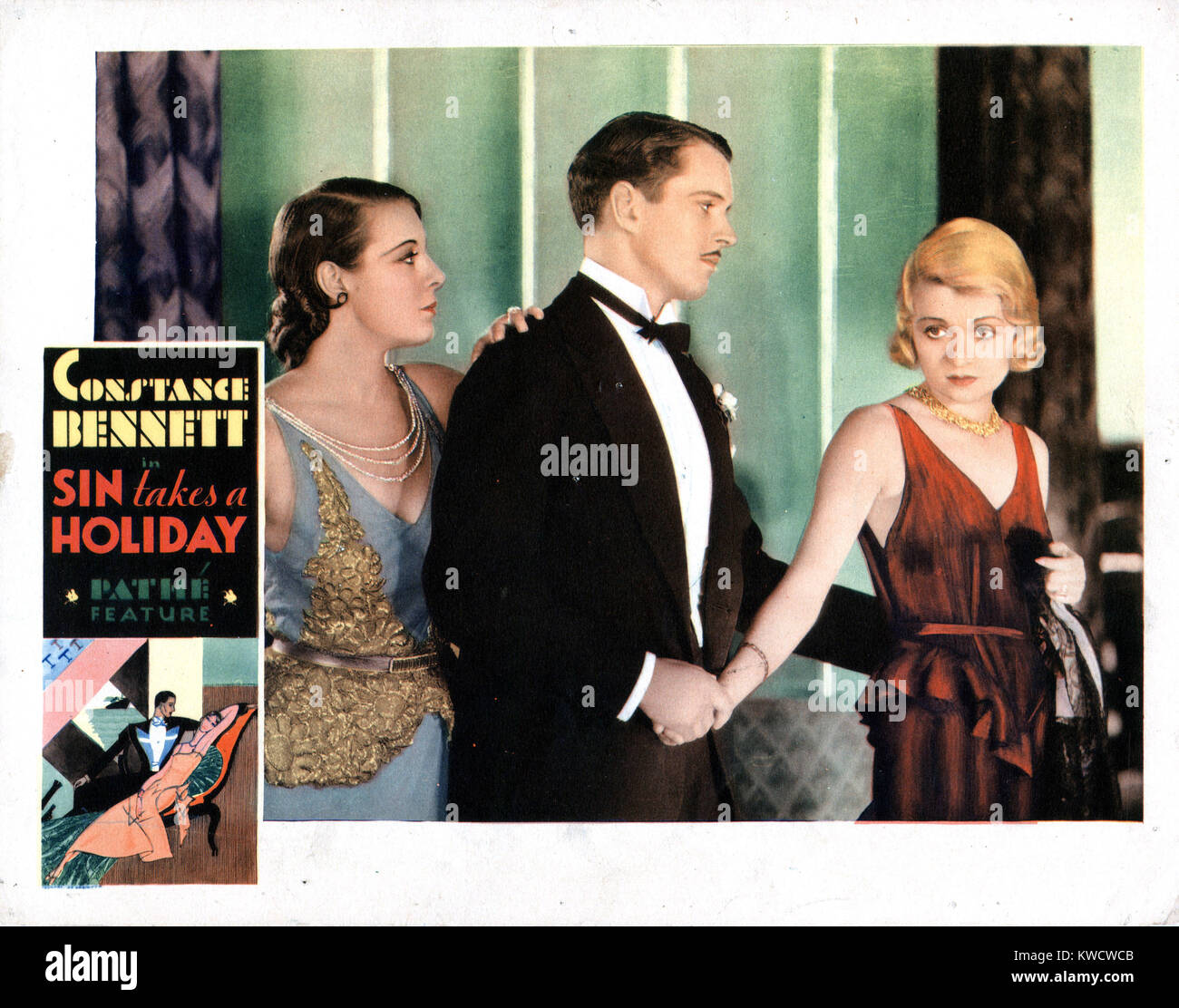 SIN TAKES A HOLIDAY, Rita La Roy, Kenneth MacKenna, Constance Bennett ...