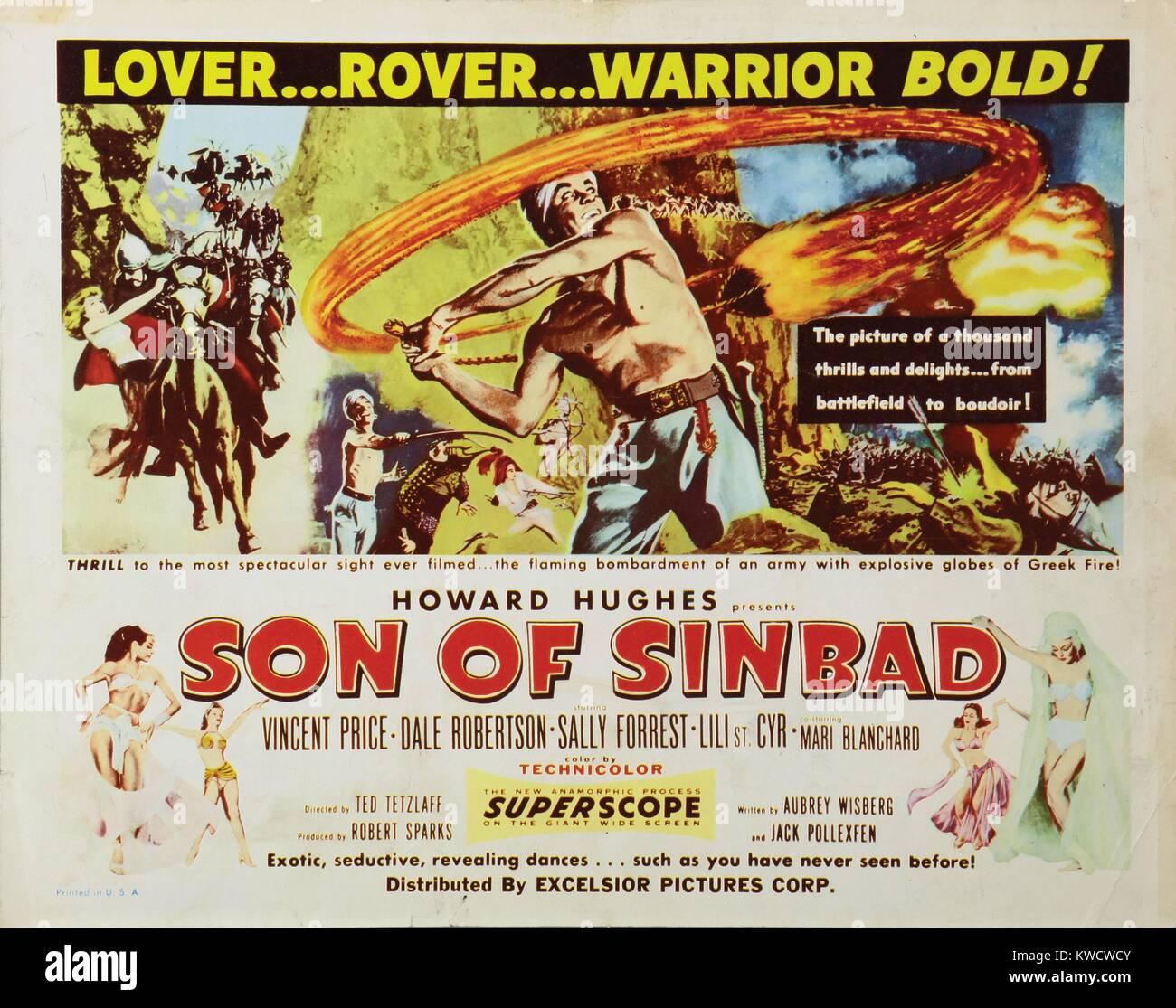 SON OF SINBAD, Dale Robertson, 1955 Stock Photo - Alamy